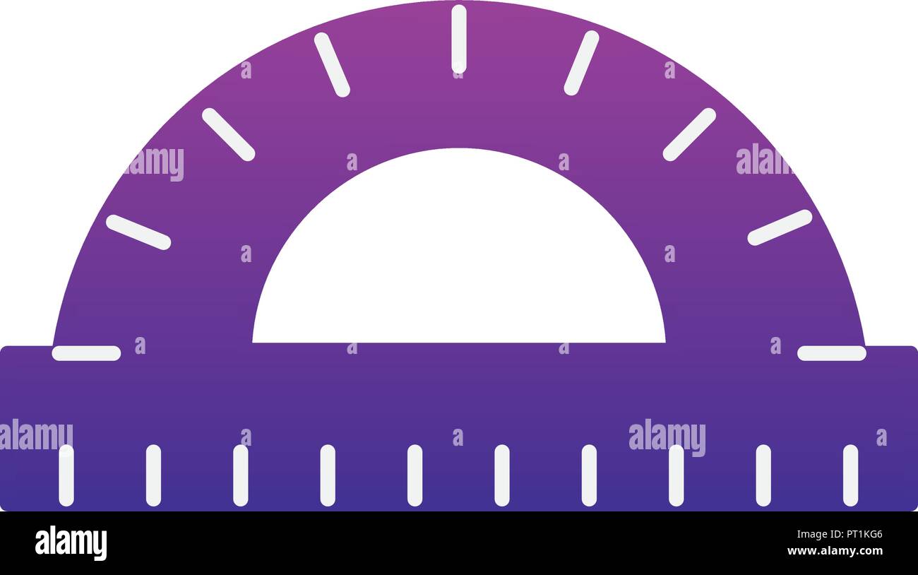 graphic design protractor angle measure tool Stock Vector Image & Art ...