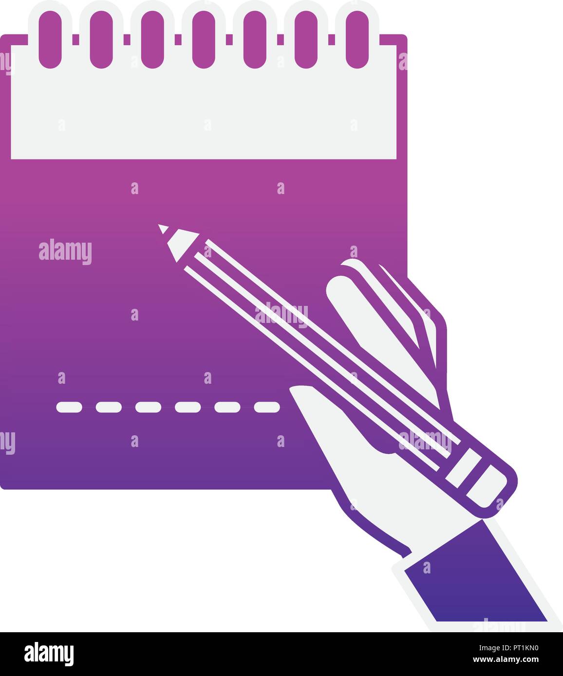 Hand write journal Stock Vector Images - Alamy