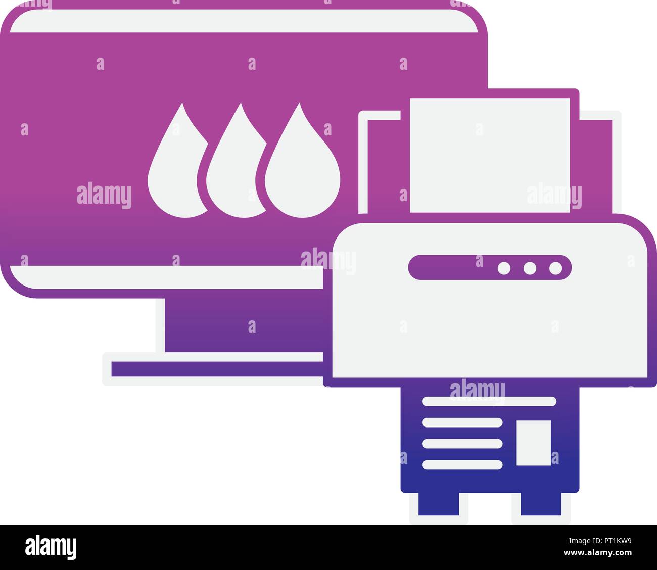 Peripheral devices Stock Vector Images - Alamy
