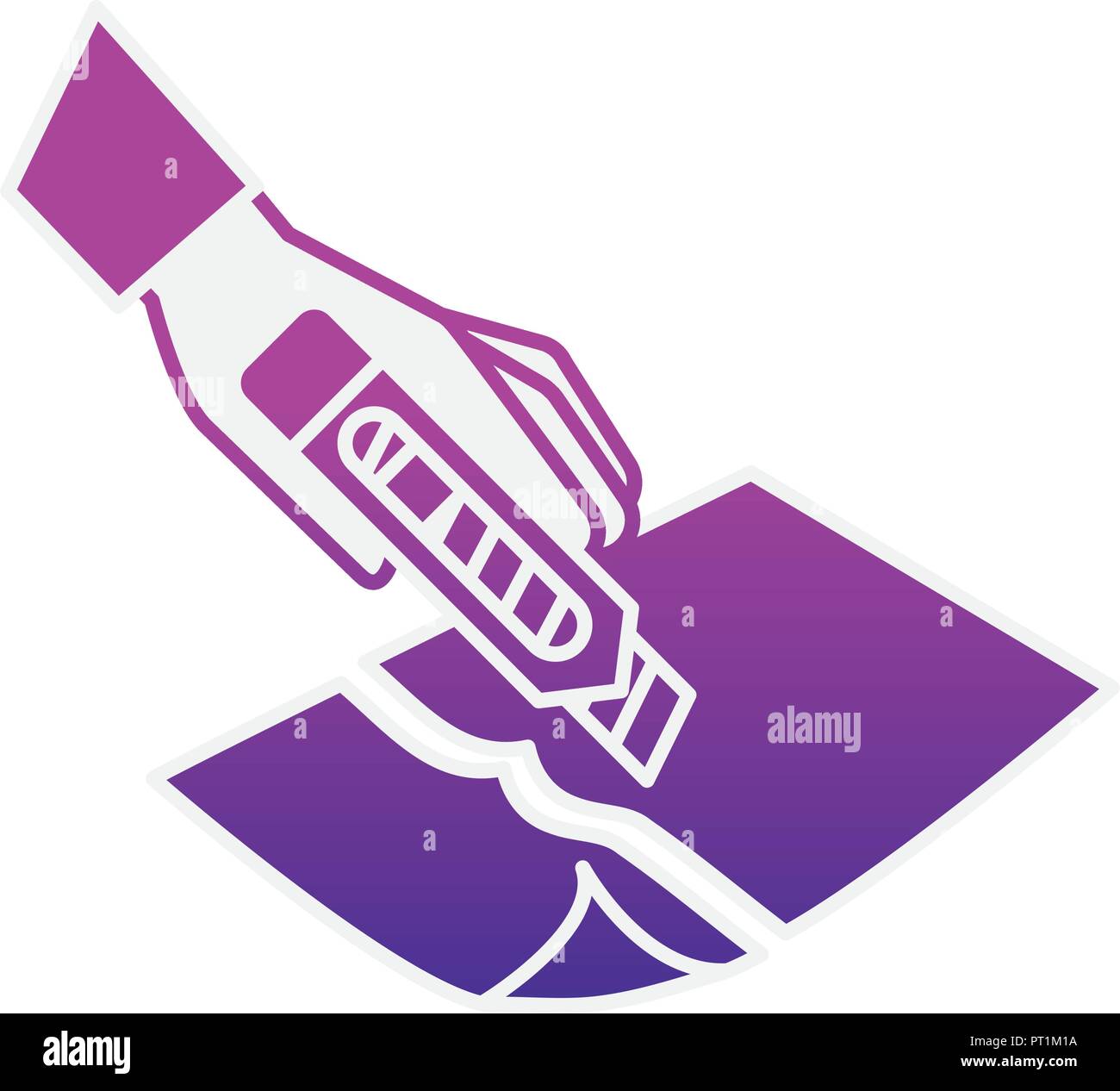 Rip blade Stock Vector Images - Alamy