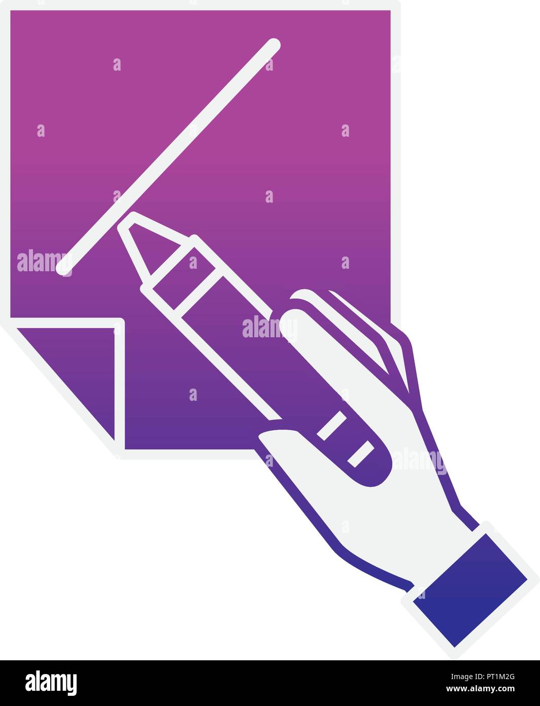 Artists paper Stock Vector Images - Alamy