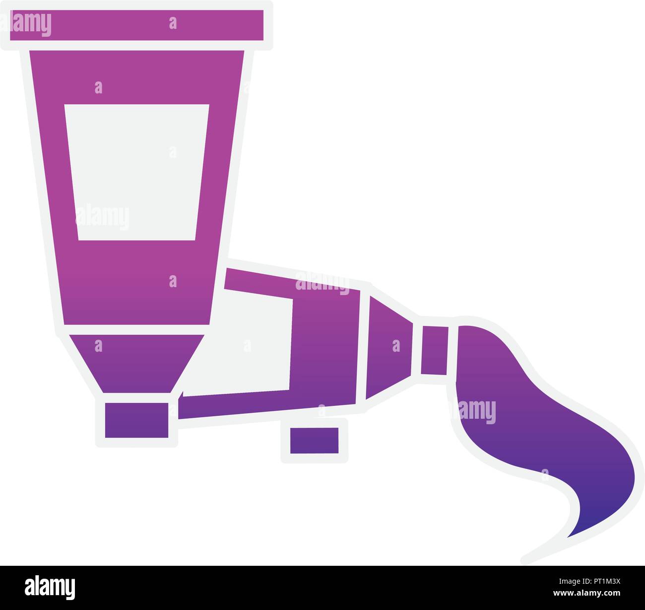 artistic paint color tubes supplies Stock Vector Image & Art - Alamy