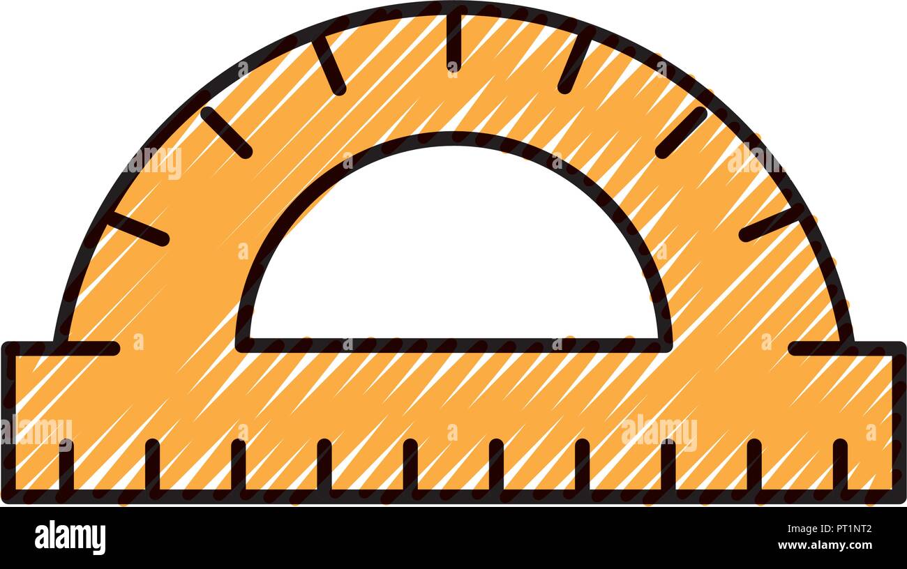 graphic design protractor angle measure tool Stock Vector Image & Art ...