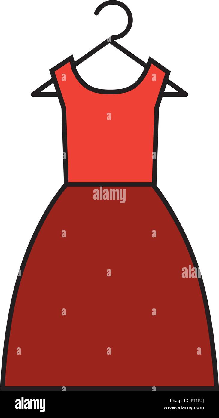 Fashion choice stylish clothes retail Stock Vector Images - Alamy