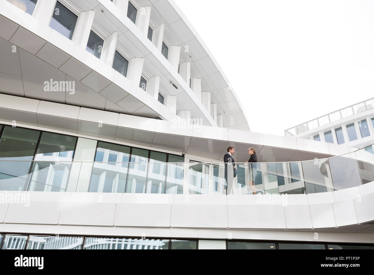 Two businessmen under discussion hi-res stock photography and images ...