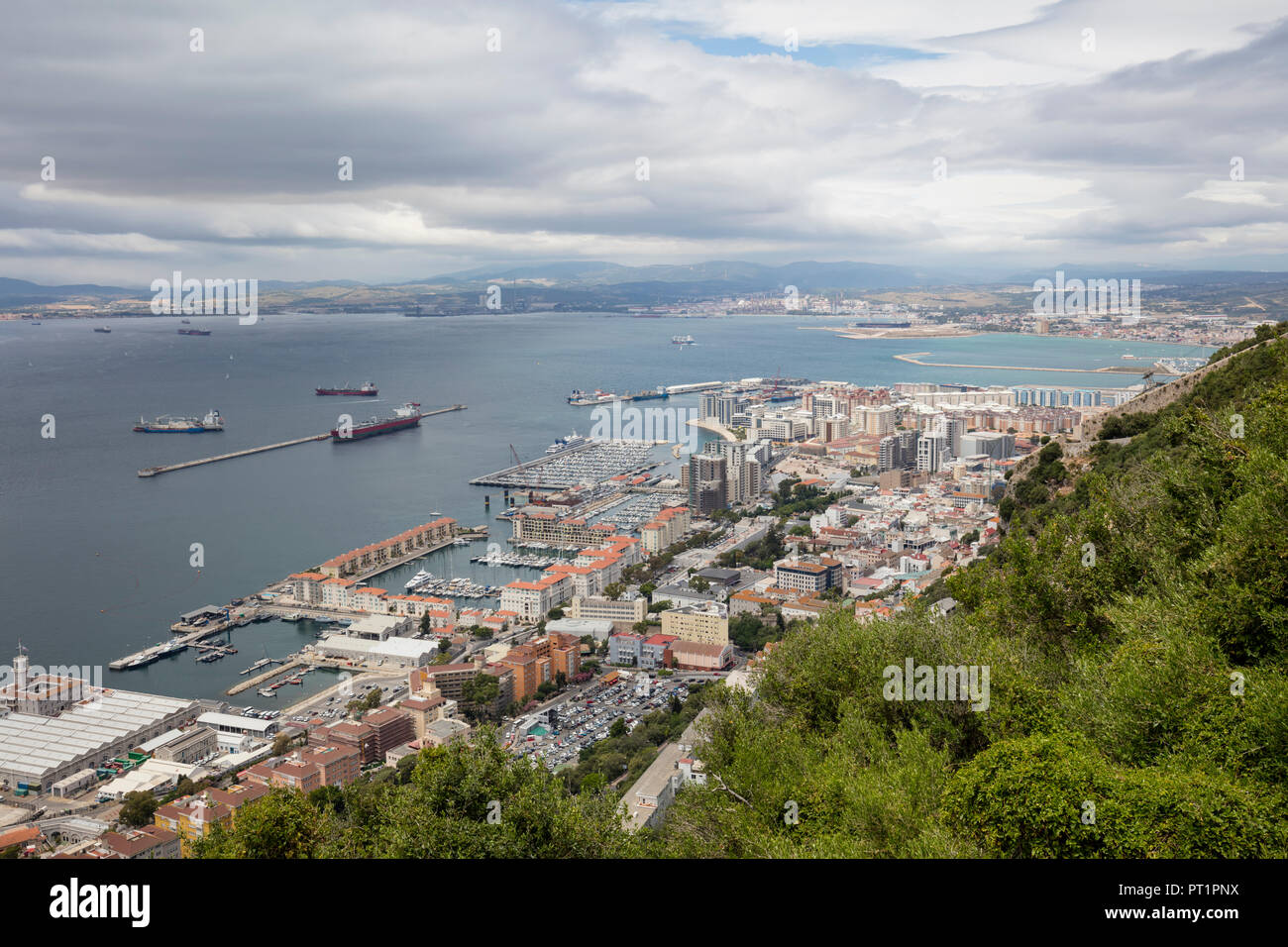Gibraltar view hi-res stock photography and images - Alamy