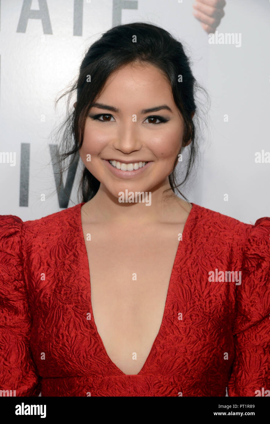 NEW YORK, NY - OCTOBER 4: Megan Lawless at the NY screening of The Hate ...