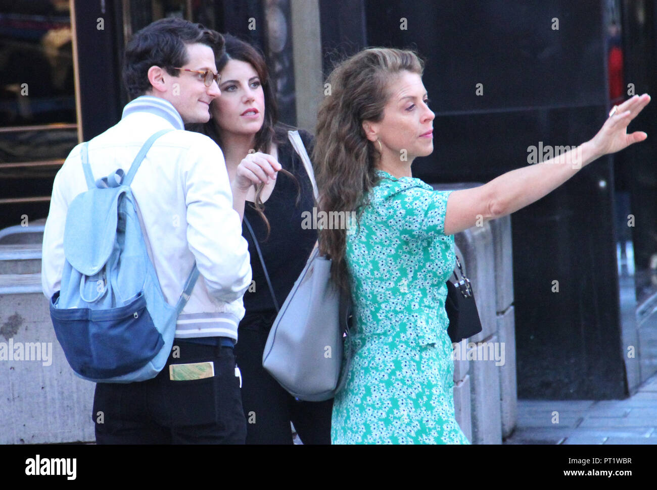 New York, NY, USA. 05th Oct, 2018. Monica Lewinsky seen with an ...
