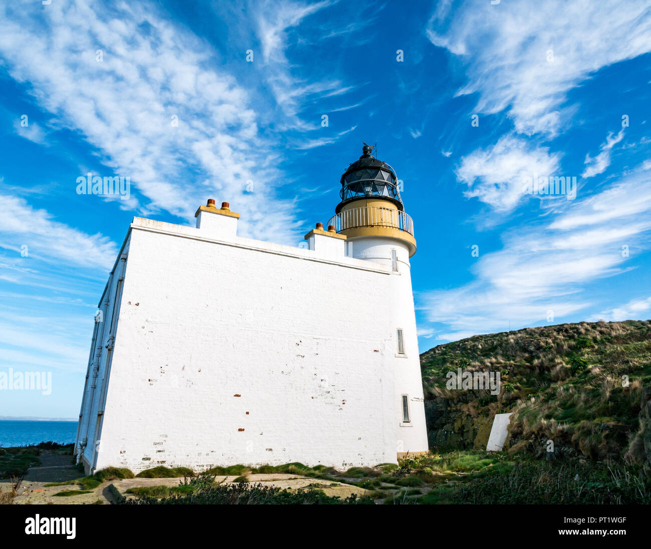 Fidra island lighthouse hi-res stock photography and images - Alamy