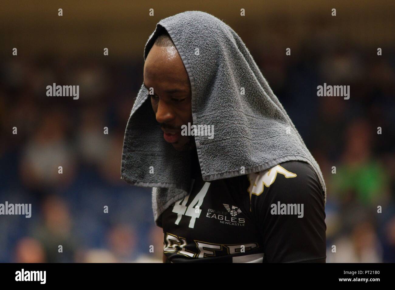 Newcastle upon Tyne, UK. 5 October 2018. Rahmon Fletcher of Esh Group ...