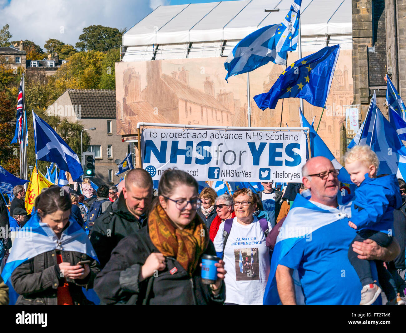 Nhs rally flag hi-res stock photography and images - Alamy