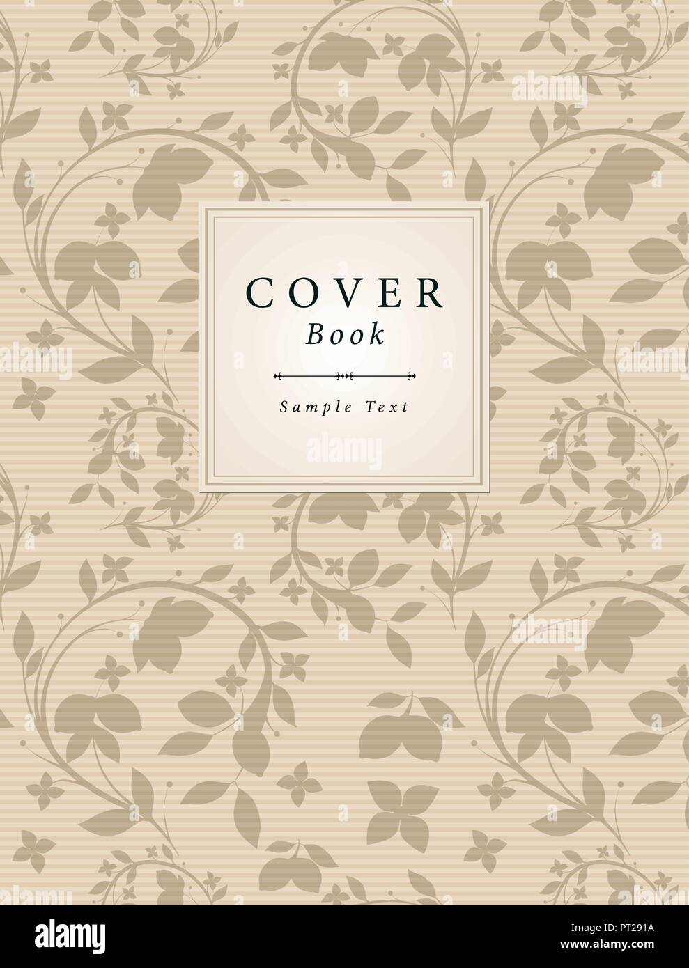 Very old notebook cover Stock Vector Images - Alamy