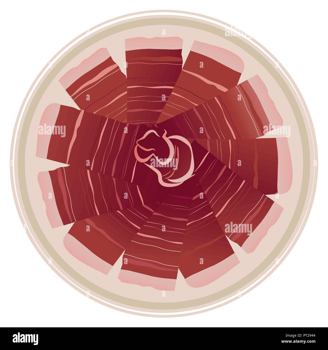 Iberian cuisine Stock Vector Images - Alamy