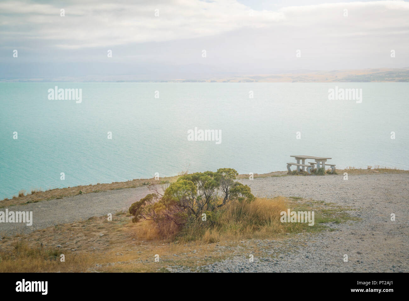 Rest area New Zealand Stock Photo - Alamy