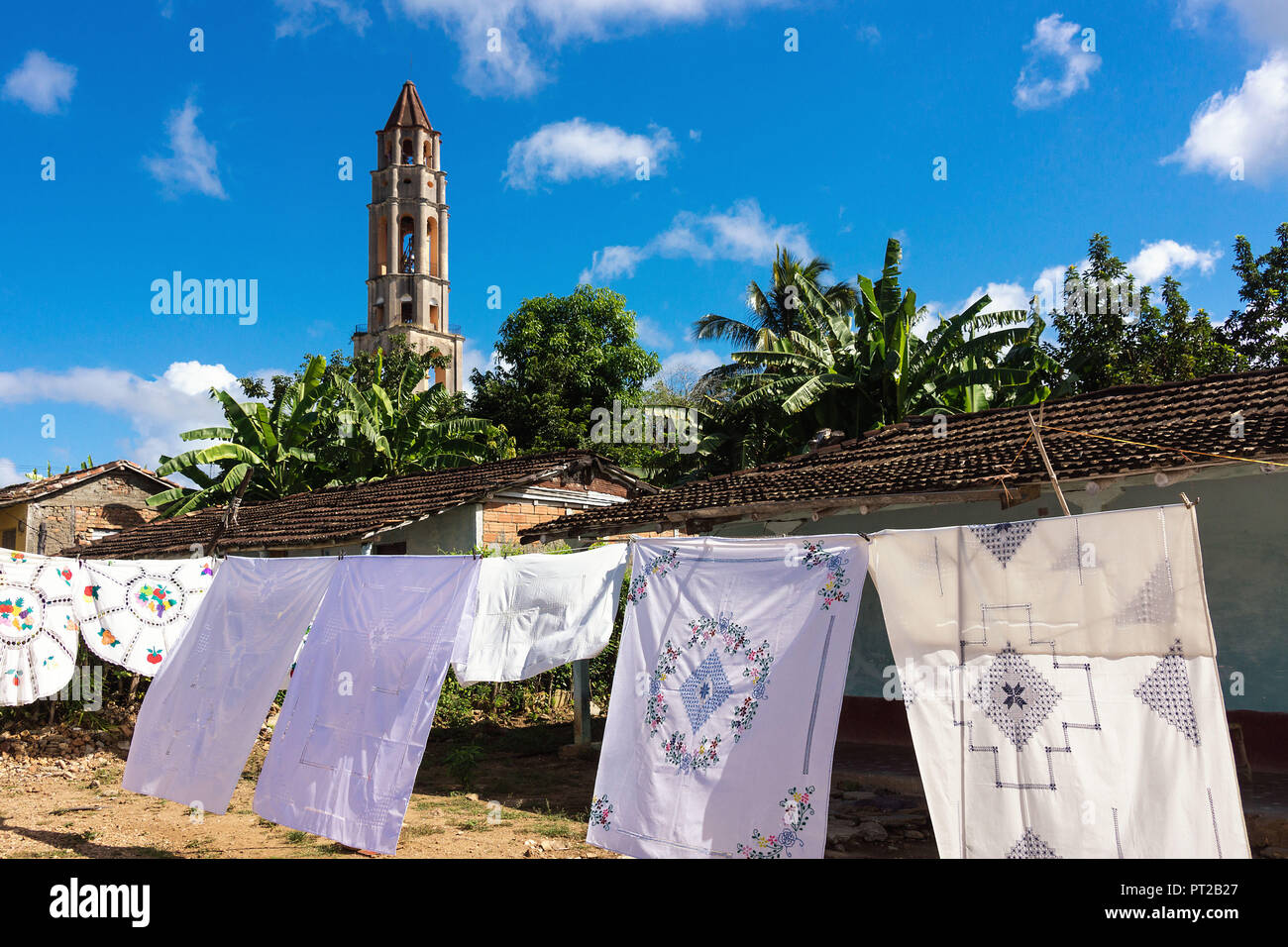 Cuba, Valle de los Ingenios, Unesco World Heritage Site, Torre de ...