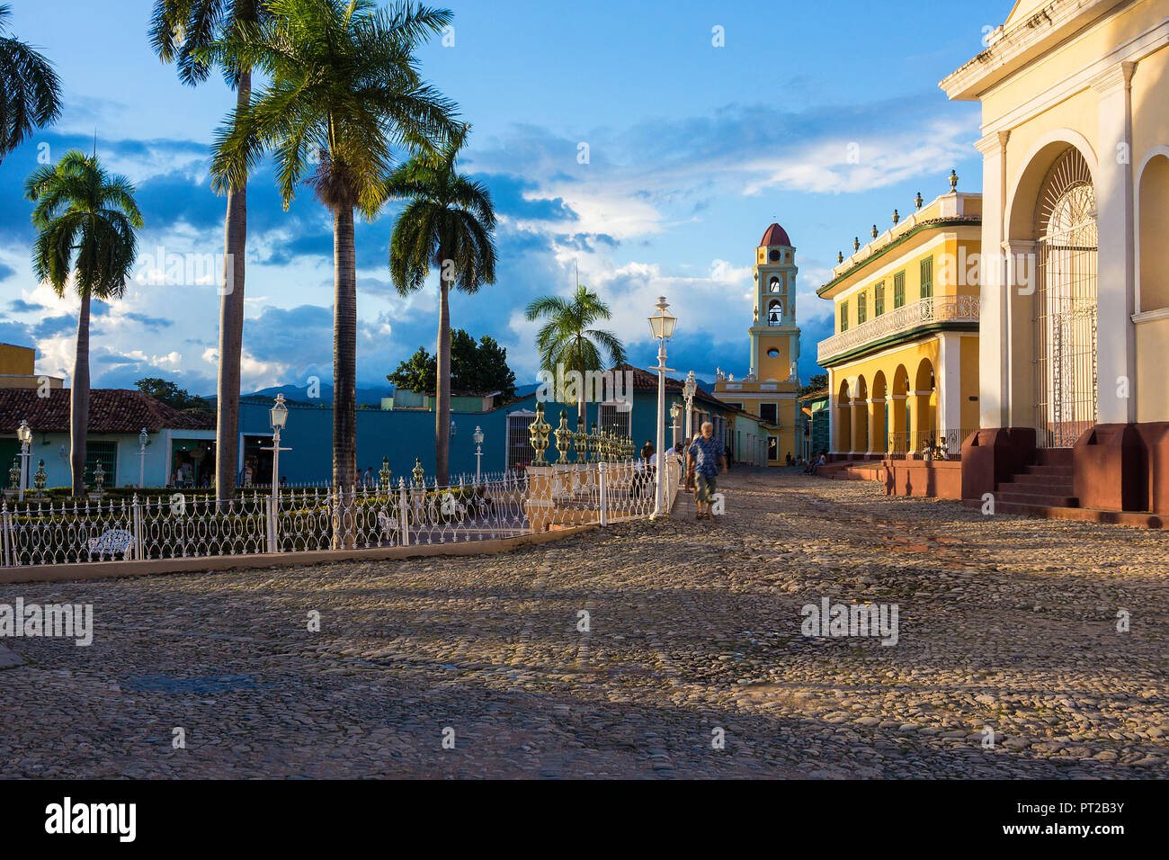Cuba, Trinidad, UNESCO World Heritage Site, Museo Romantico and Tower ...