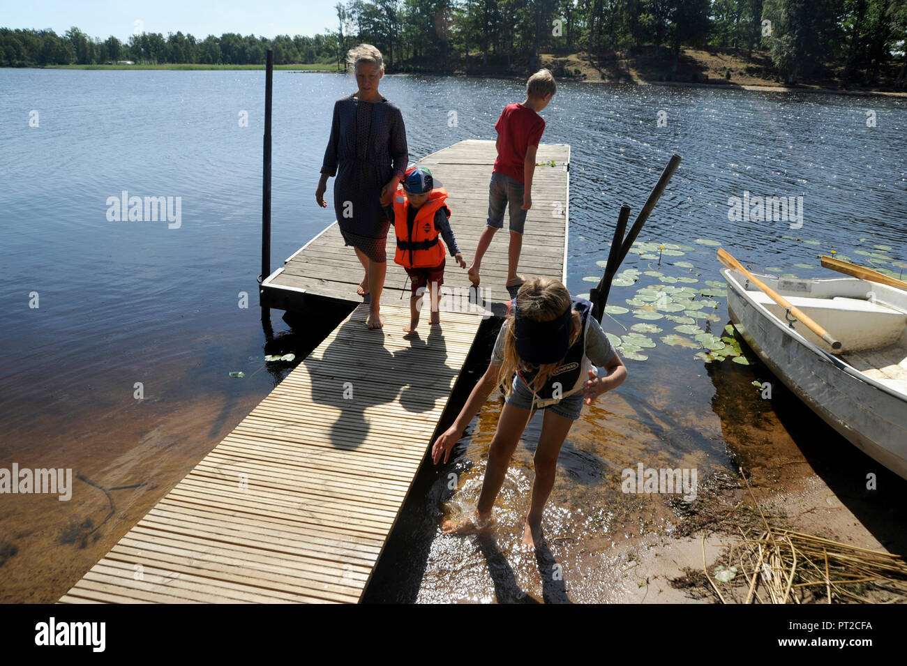 Children in Sweden Stock Photo - Alamy