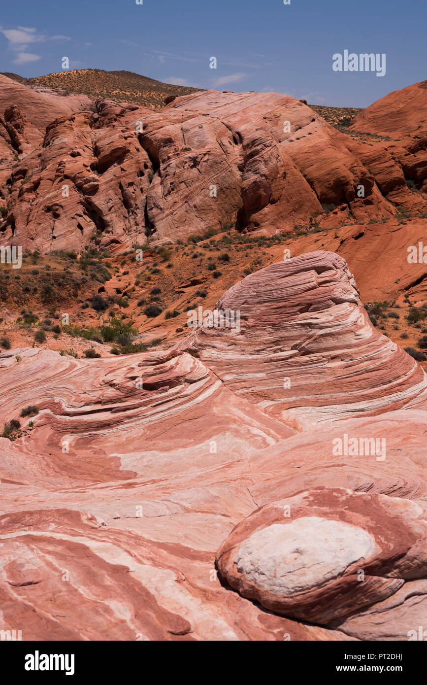 US, Southwest, Nevada, Rock Formations, Sandstone, Sandstone Structures ...