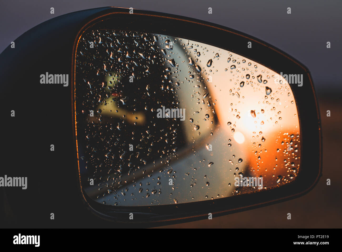 Rear view of car hi-res stock photography and images - Alamy