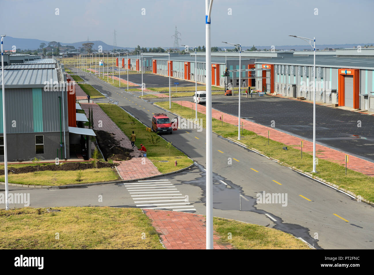 ETHIOPIA , Southern Nations, Hawassa or Awasa, Hawassa Industrial Park ...
