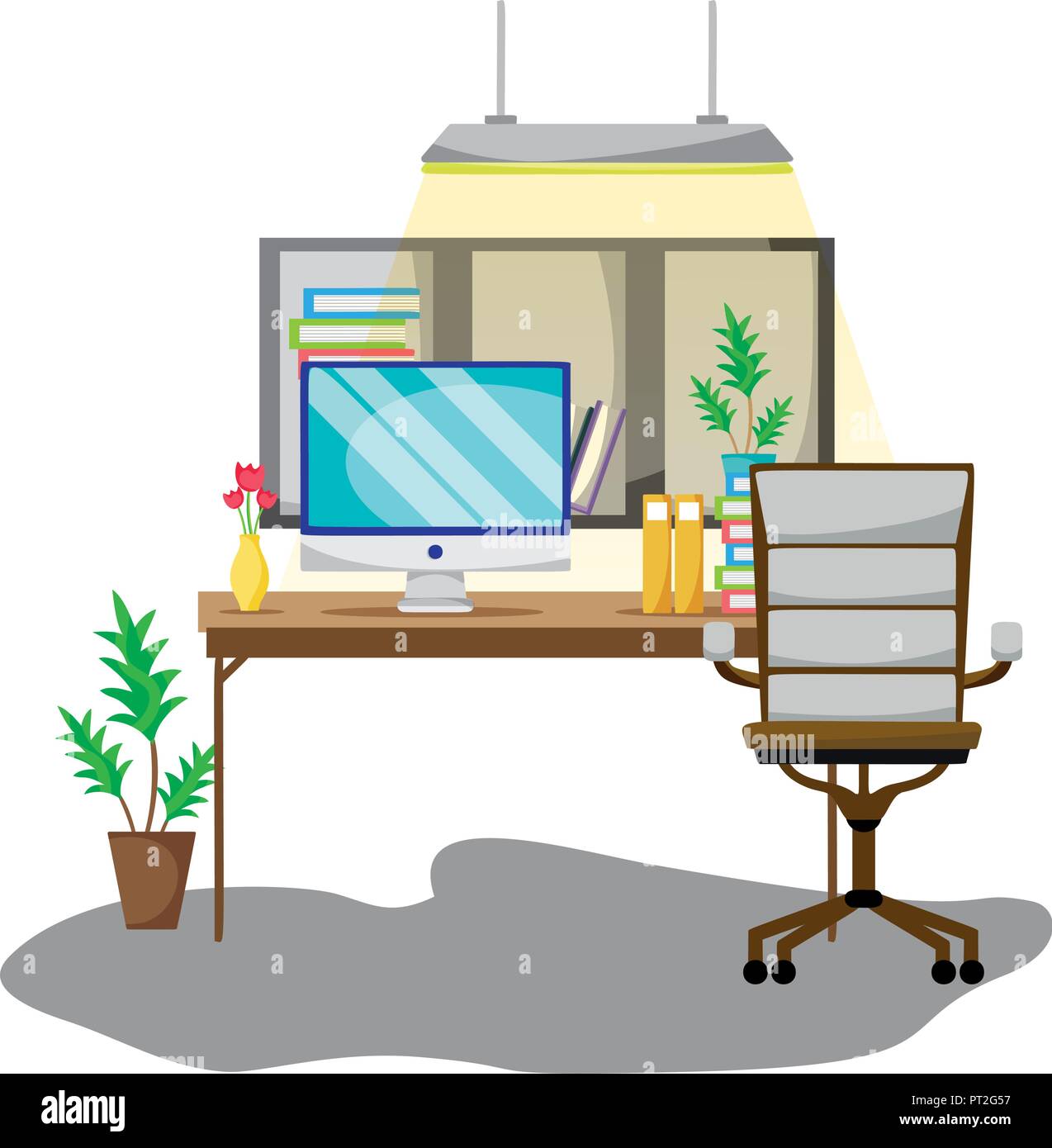 Business office interior Stock Vector Image & Art - Alamy