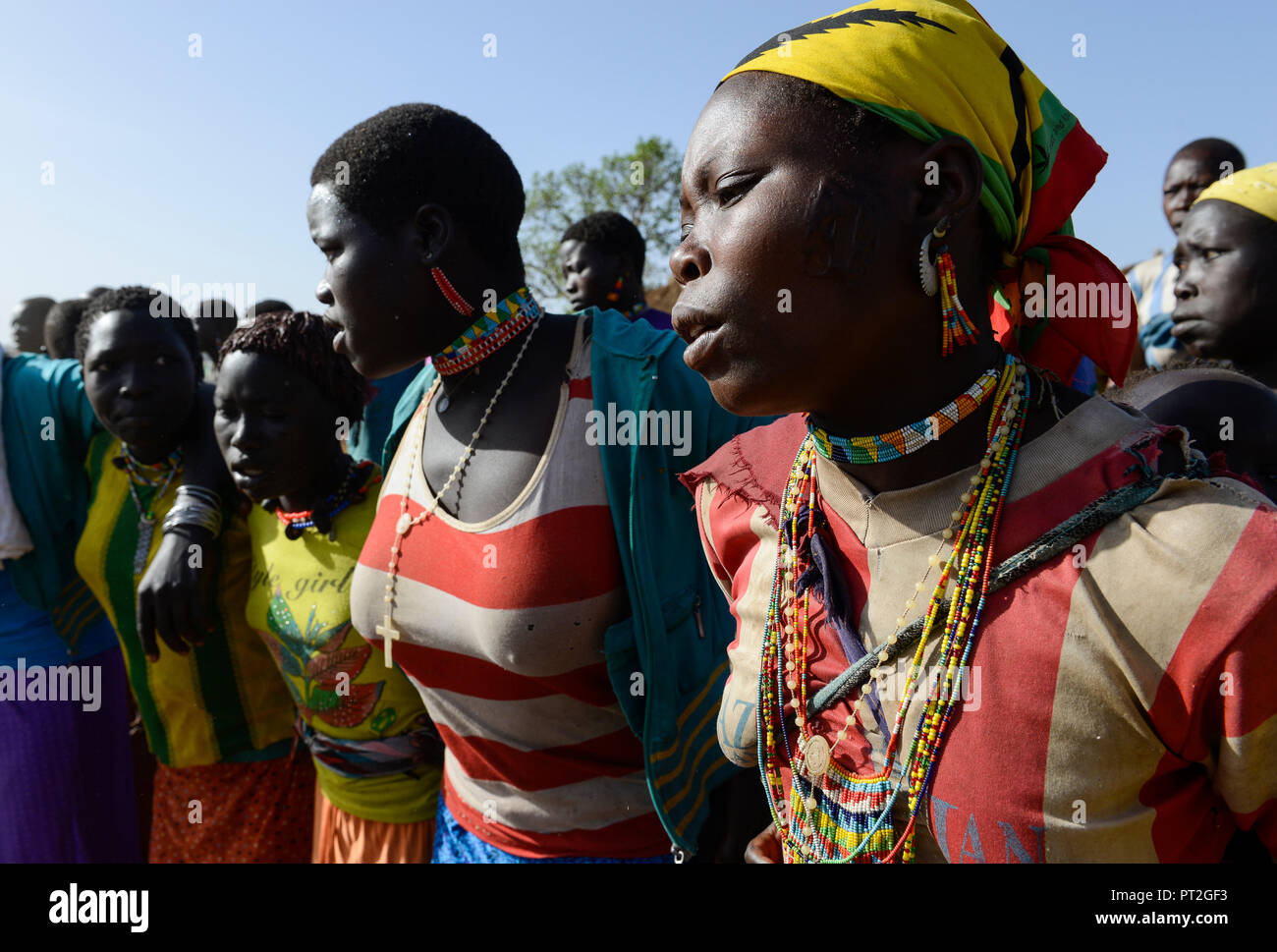 ETHIOPIA Province Benishangul-Gumuz, town Debate, Gumuz village Banush ...