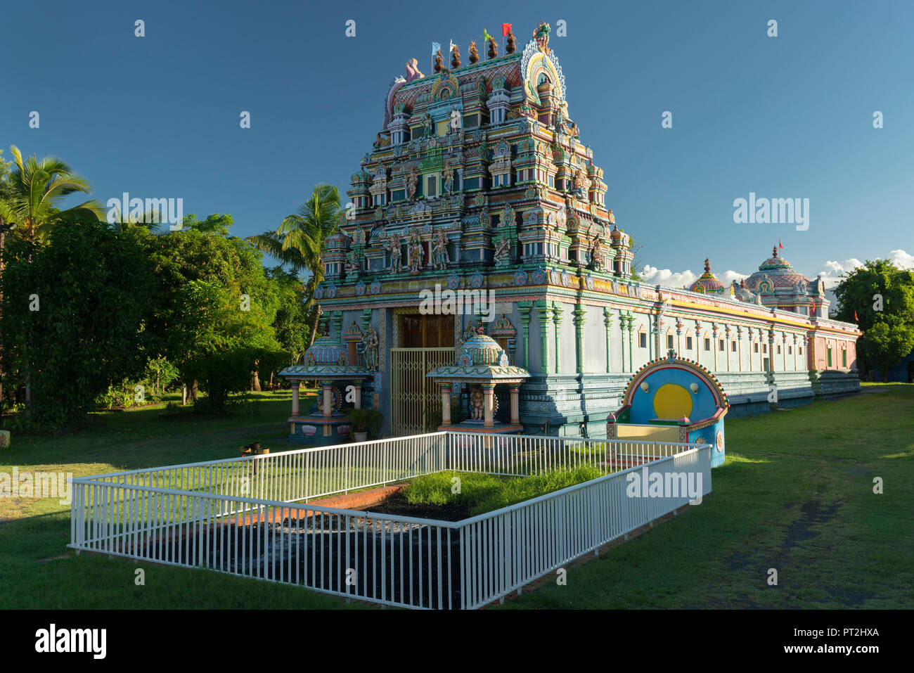 Temple du Colosse, Saint Andre, Hindu Temple, Reunion, France Stock ...