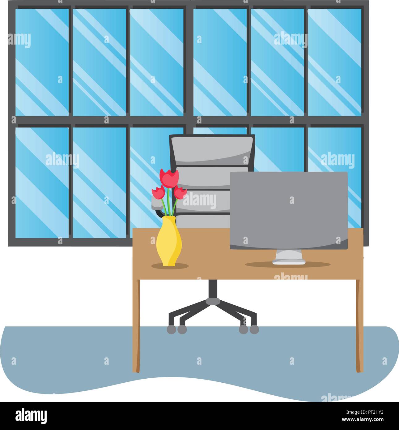 Business office interior Stock Vector Image & Art - Alamy