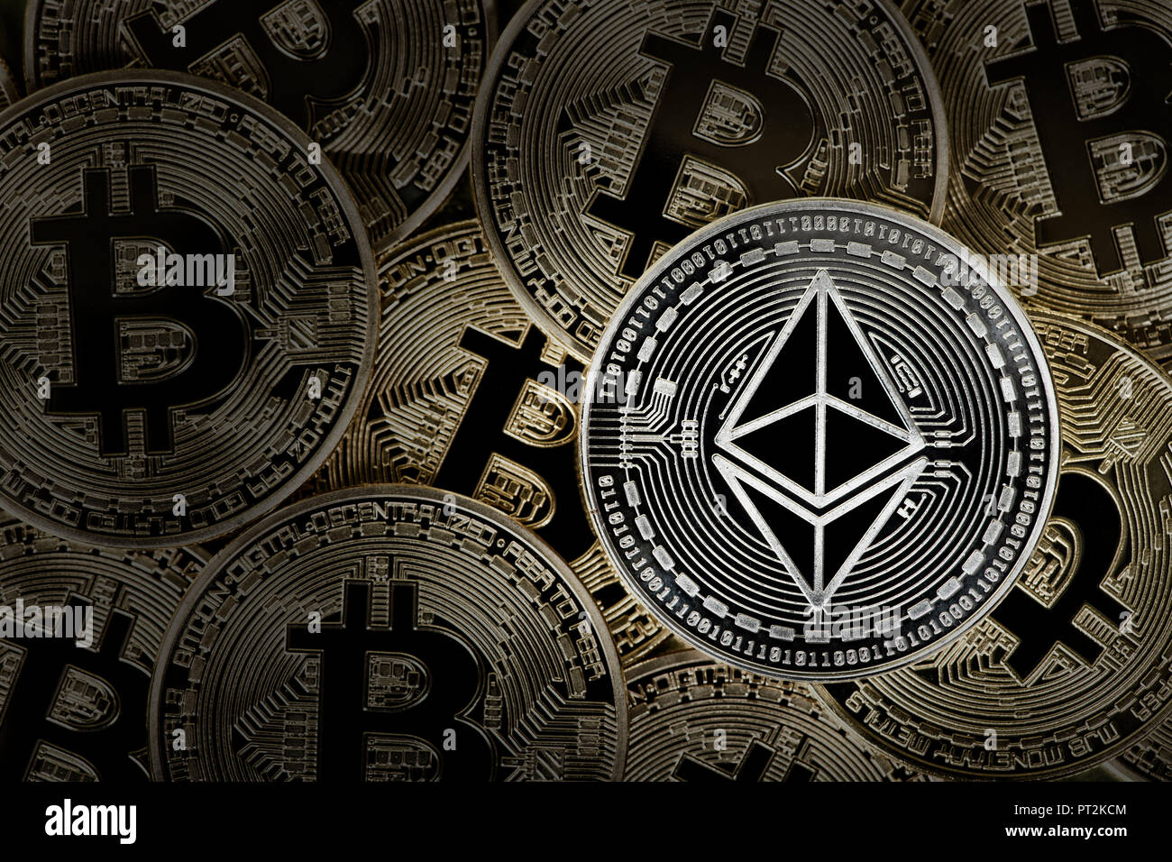 Digital coins hi-res stock photography and images - Alamy