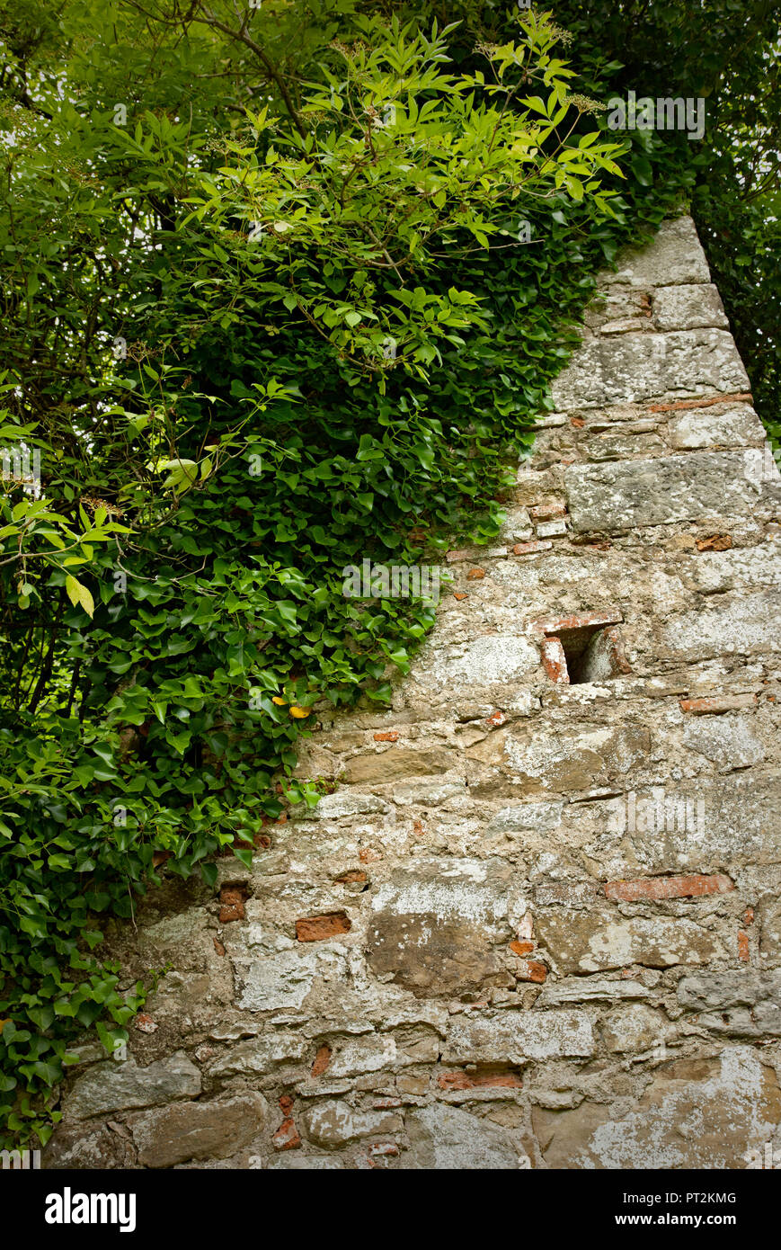House, ruin, Tuscany, Italy Stock Photo - Alamy