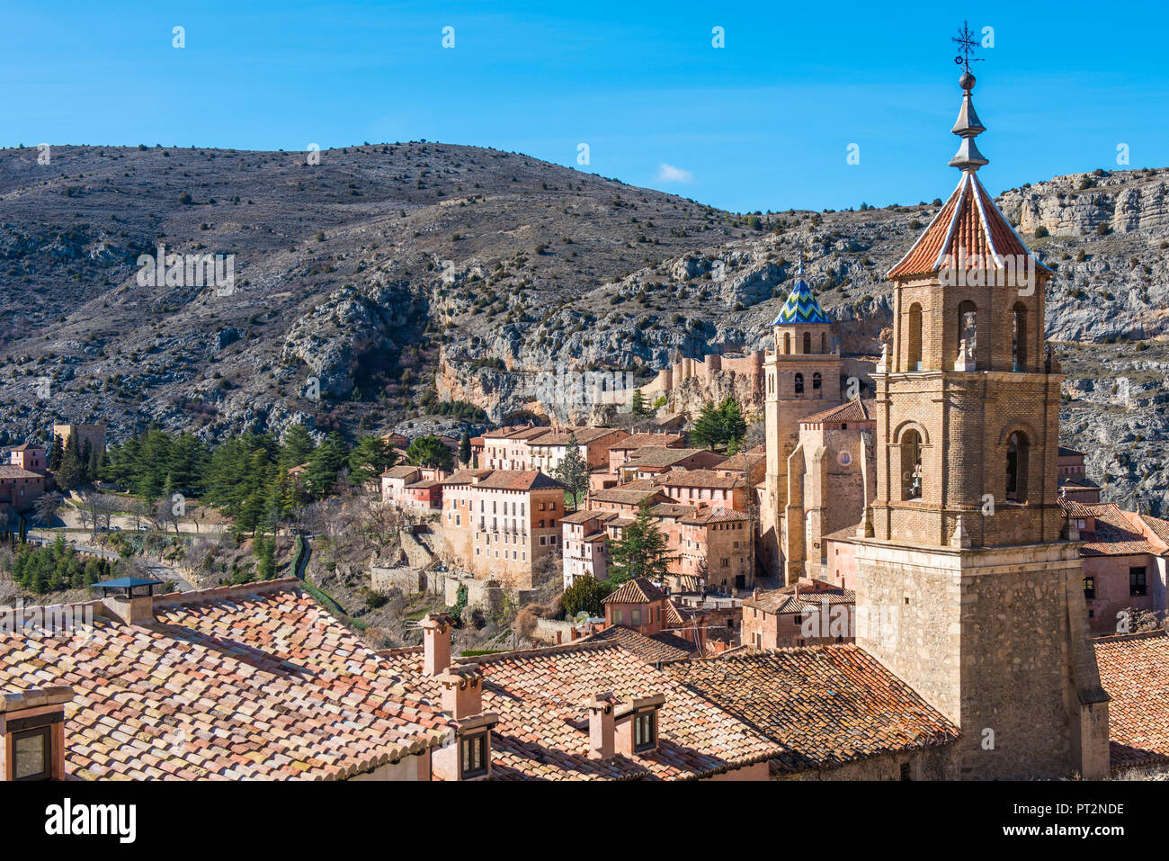 Albarracin cathedral old town hi-res stock photography and images - Alamy