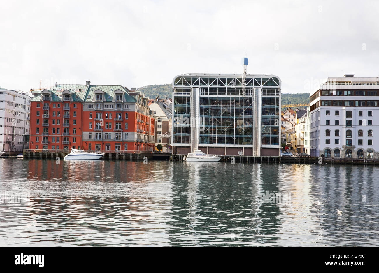 Modern buildings in Bergen city, Norway Stock Photo - Alamy
