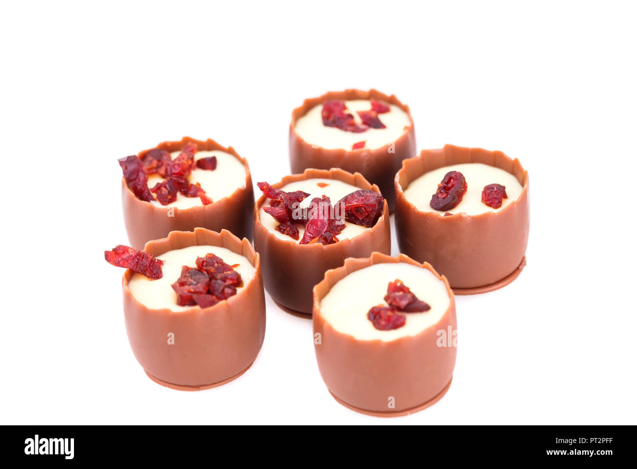 Heap of chocolate isolated on white background Stock Photo - Alamy