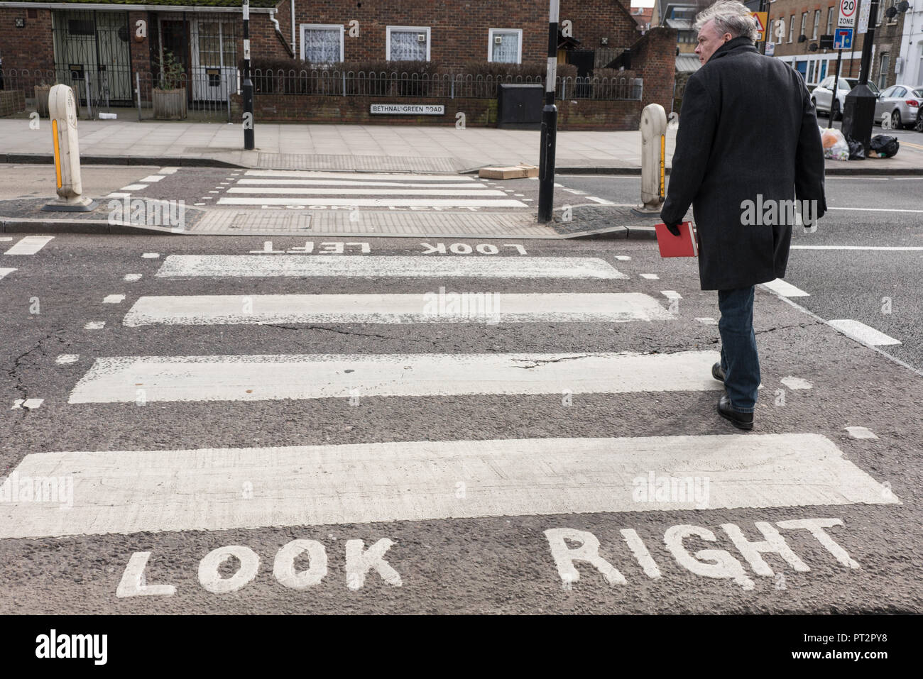 Zebra crossing london hi-res stock photography and images - Alamy