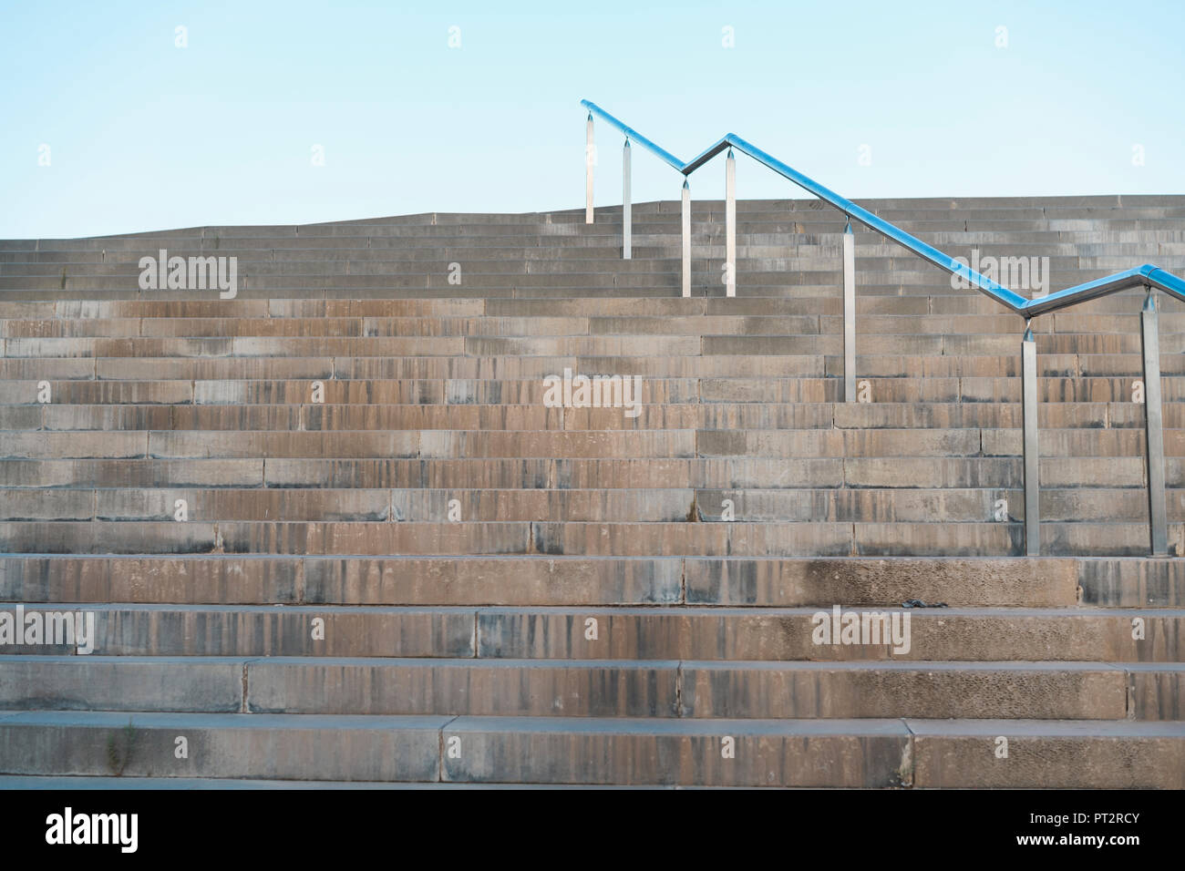 Empty stairs railing hi-res stock photography and images - Alamy