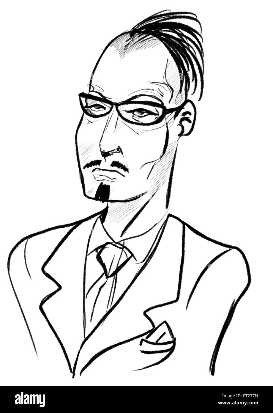 Business people laptop funny Black and White Stock Photos & Images - Alamy