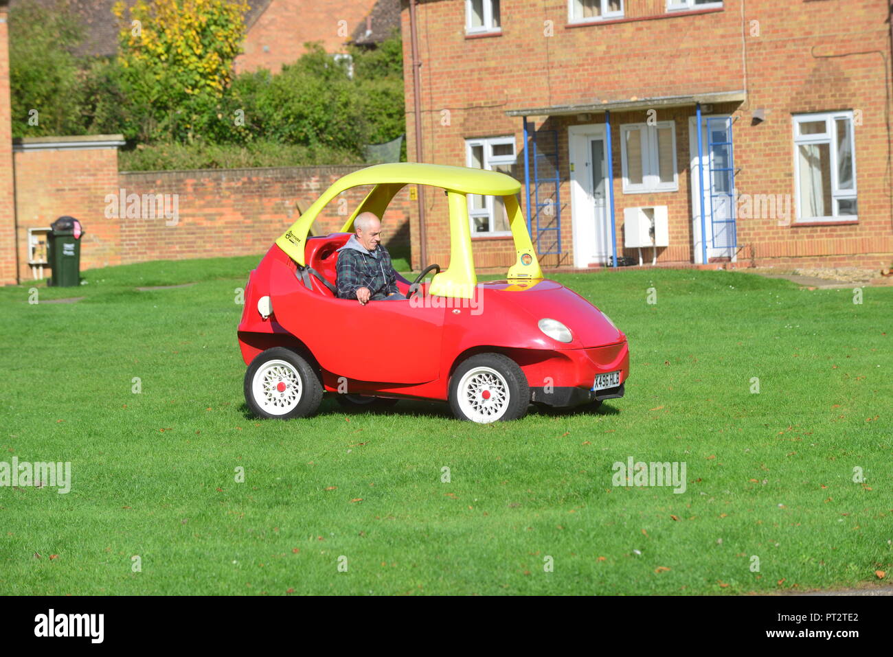 street-legal Little Tikes red-and-yellow car is for sale on eBay. It's ...