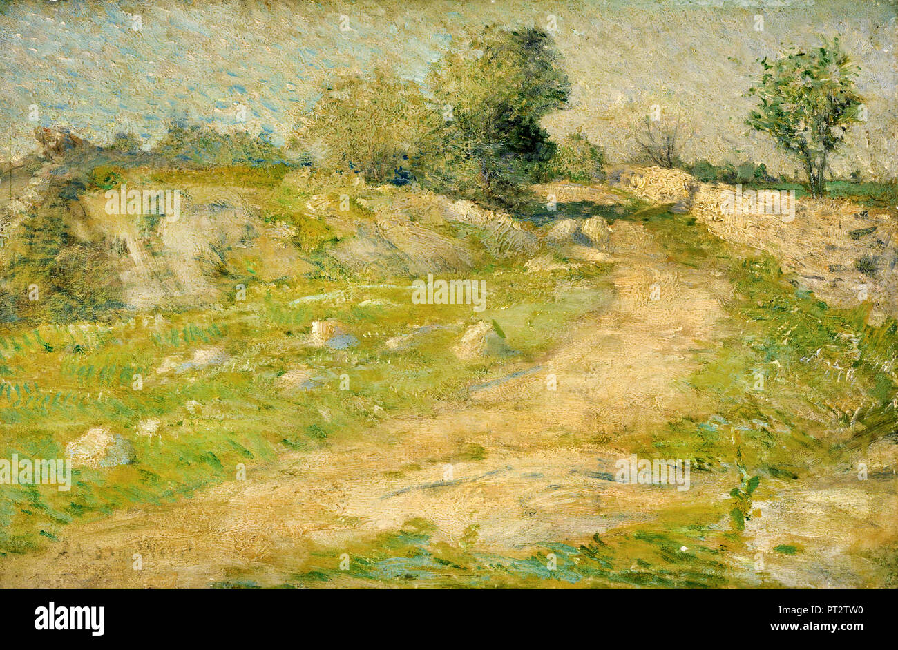 J. Alden Weir, The Lane, Circa 1890 Oil on panel, The Phillips ...