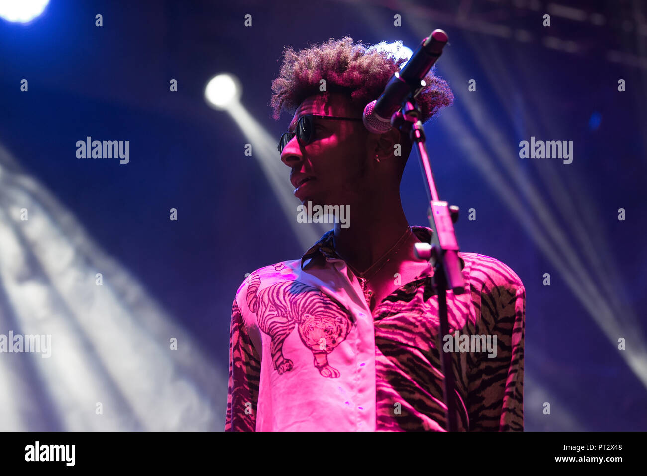 BARCELONA - SEP 22: Masego (band) perform in concert at BAM Festival on ...