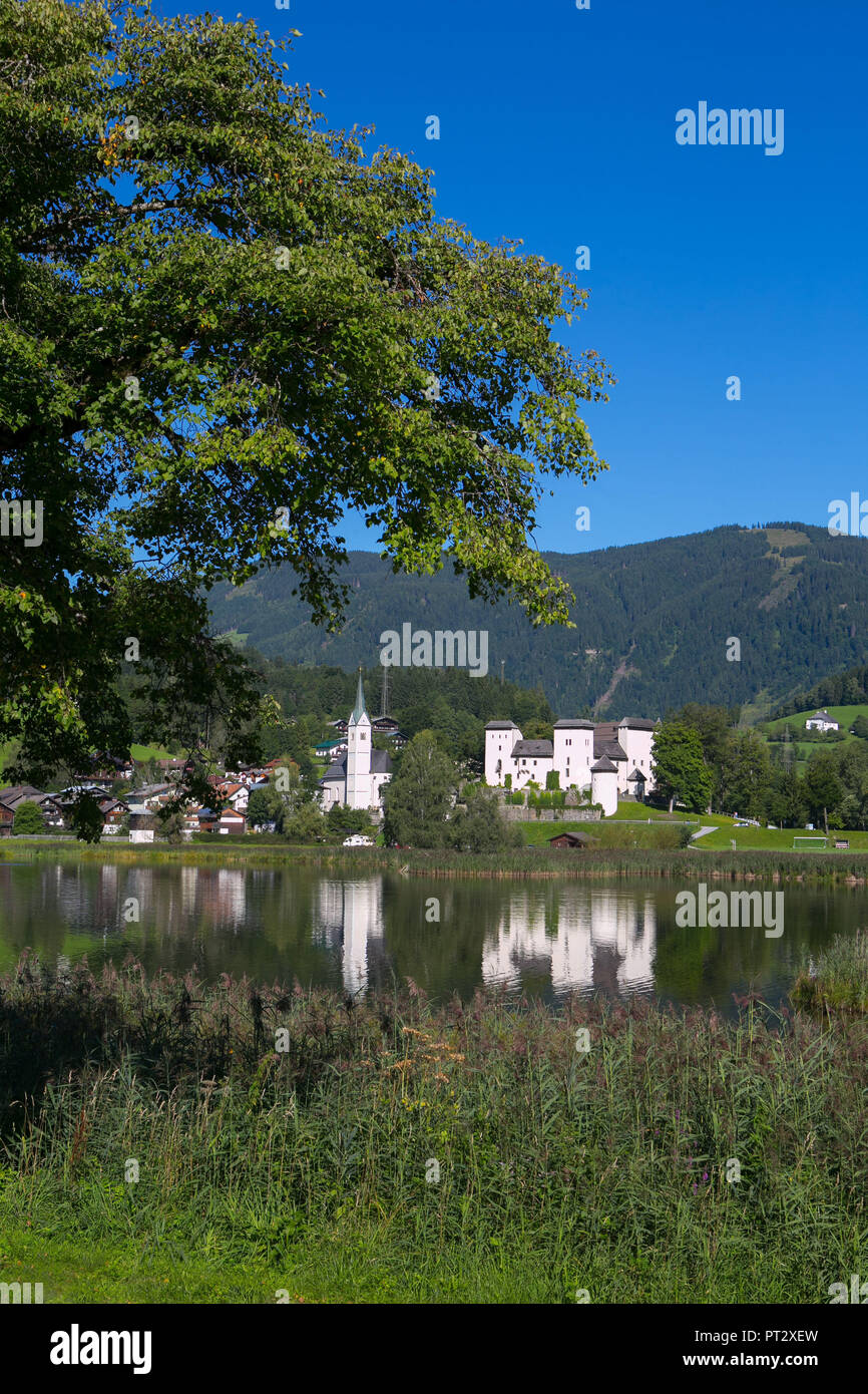 Goldegg castle goldegg austria salzburg hi-res stock photography and ...