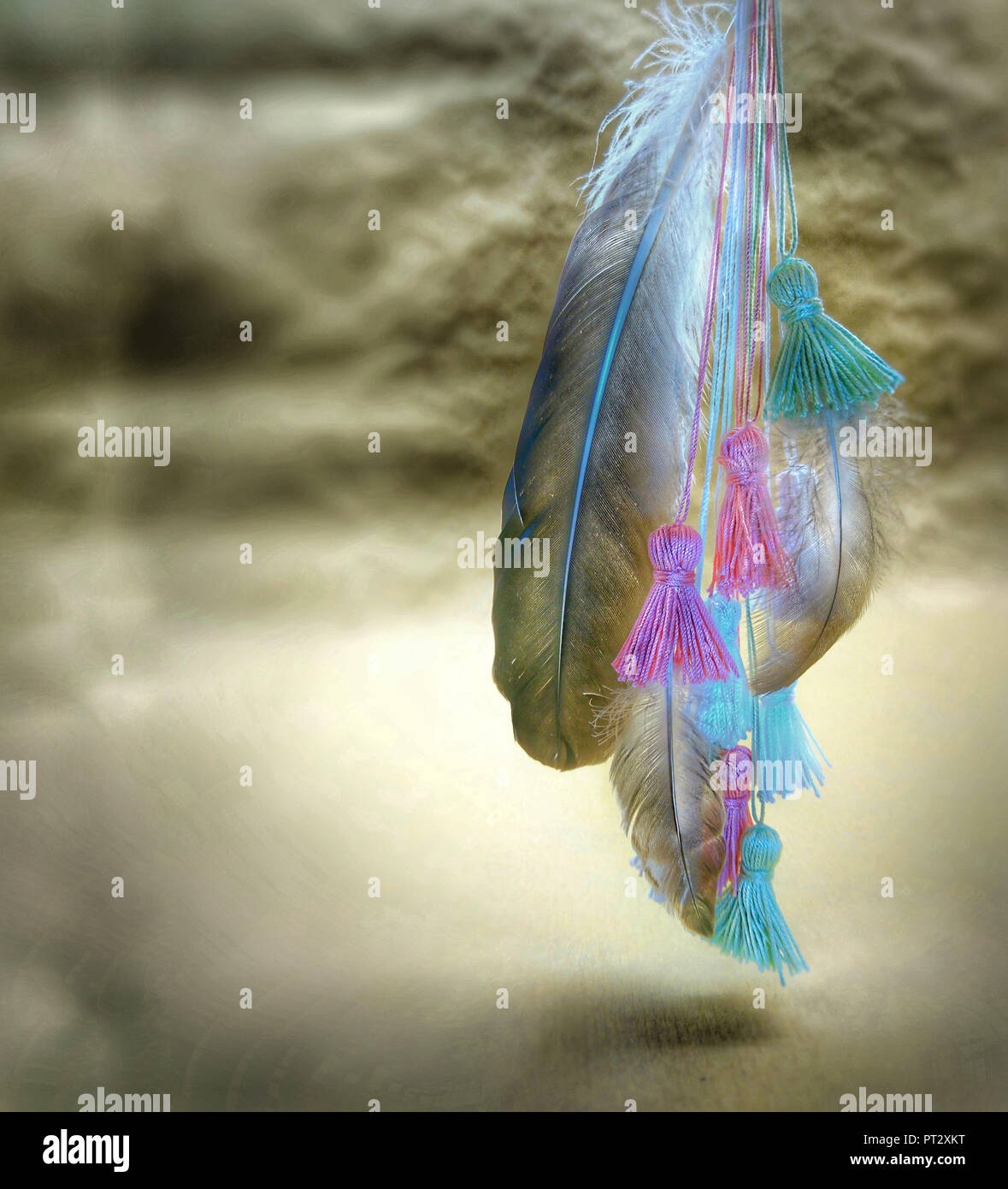 Feather tassels hi-res stock photography and images - Alamy