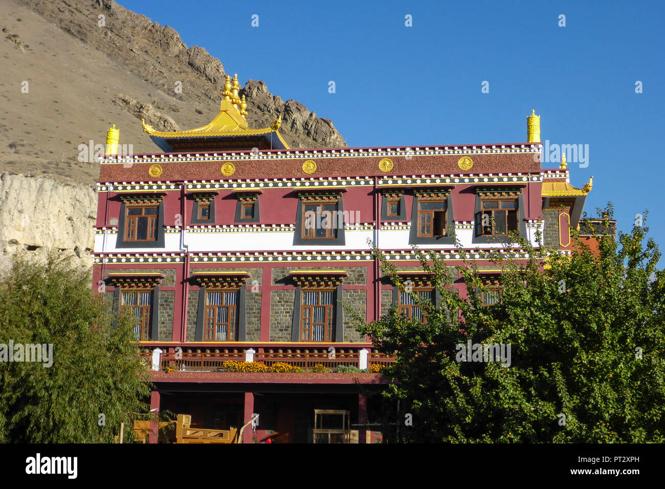 Nepal, Himalaya Mountains, Mustang District, Annapurna Circuit, Upper ...