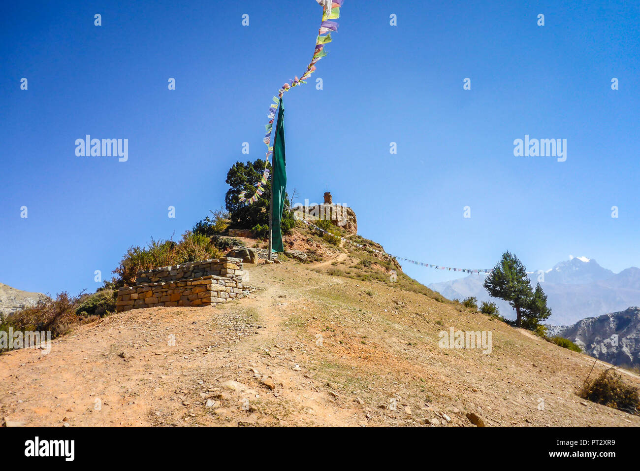 Nepal, Himalaya Mountains, Mustang District, Annapurna Circuit, Upper ...