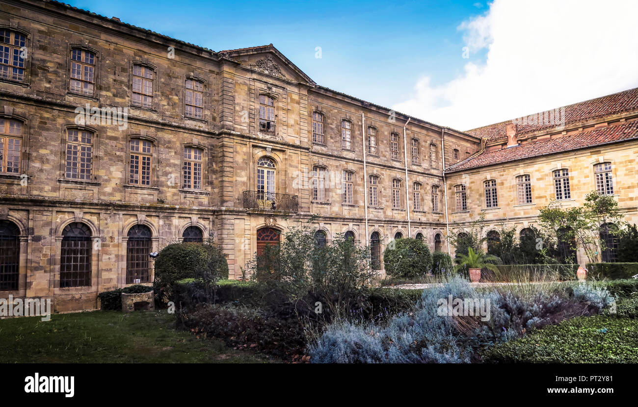 Ancient priory near Roujan, which was dissolved after the French ...