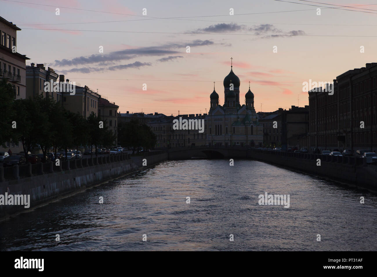 Griboyedov Canal and Saint Isidore's Church designed by Russian ...