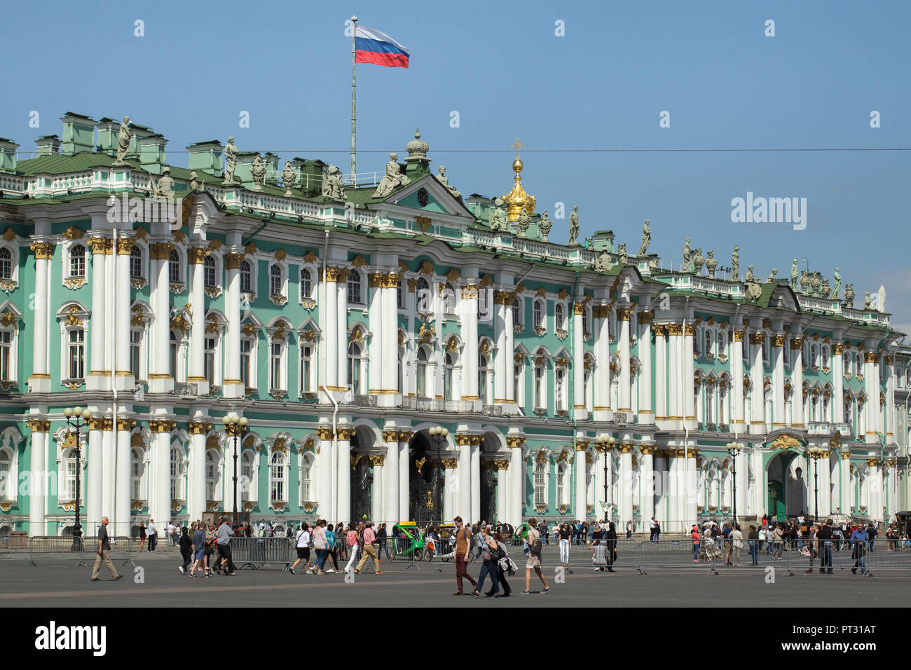 Winter Palace designed by Italian Baroque architect Bartolomeo ...