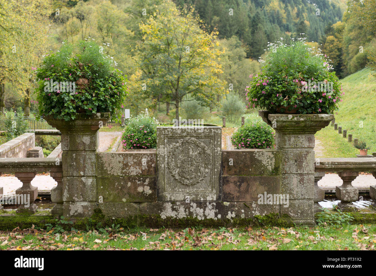 Germany, Baden-Württemberg, Black Forest, Oppenau, All Saints' Abbey ...