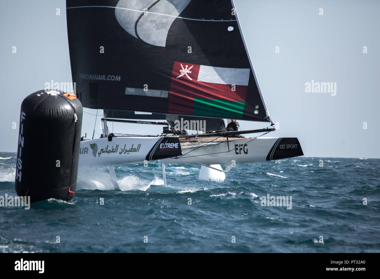 Spain, Barcelona, sailing regatta Stock Photo - Alamy