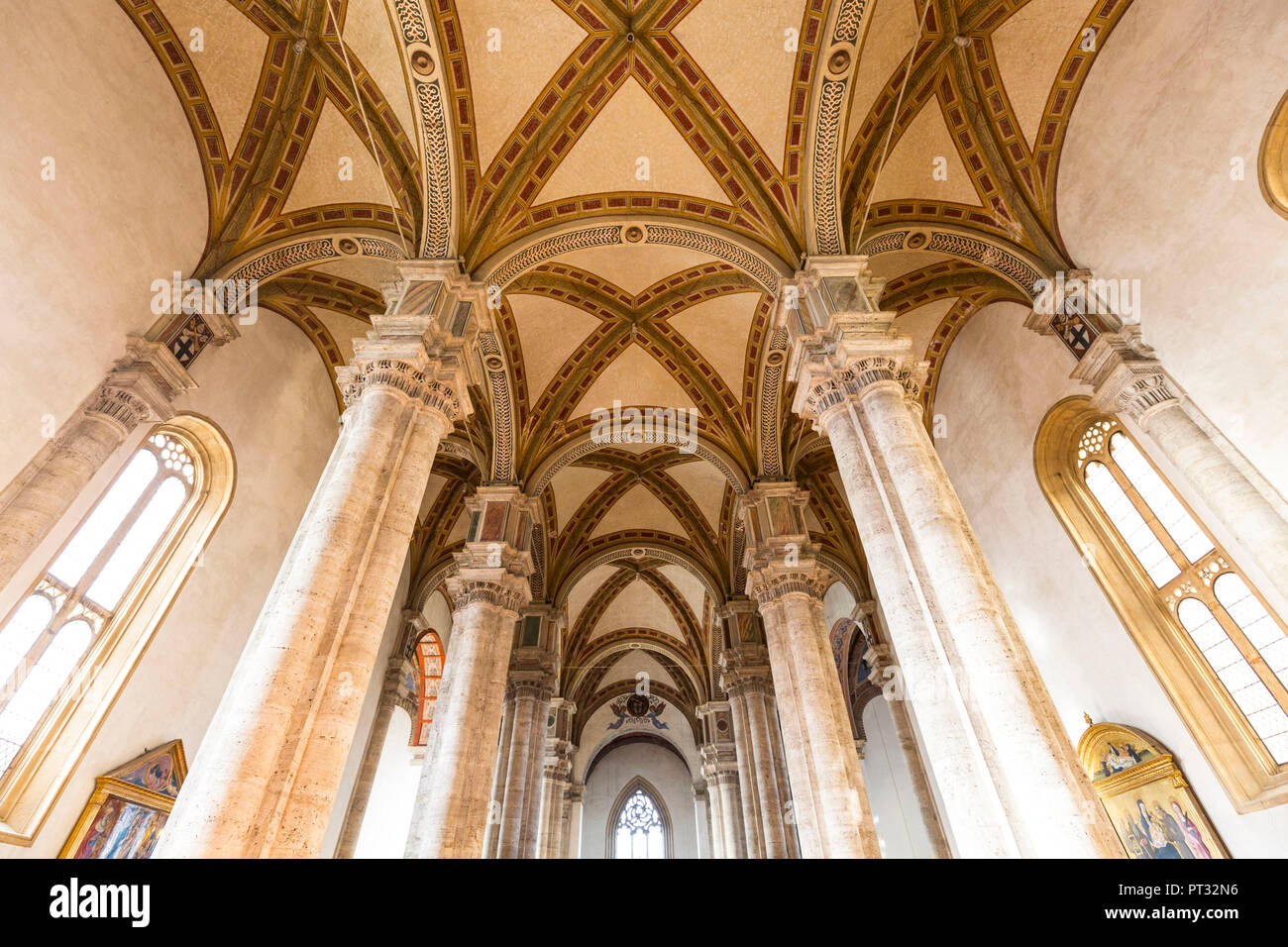 Europe, Italy, Tuscany, Pienza - Cathedral of Pienza Stock Photo - Alamy