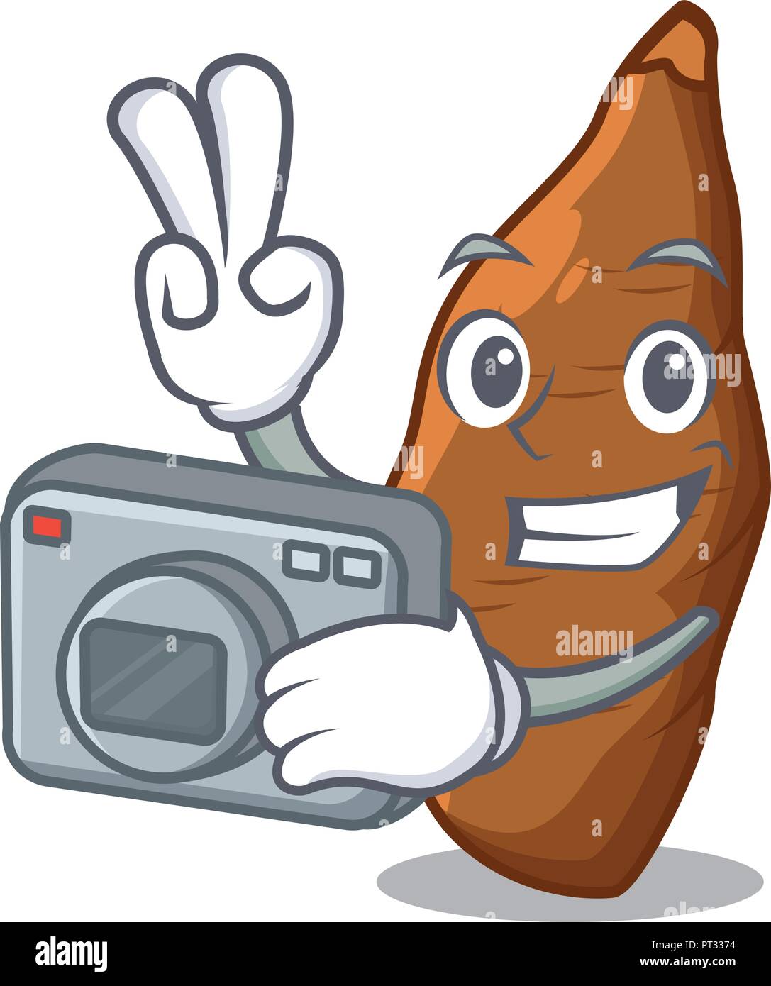 Cassava farm Stock Vector Images - Alamy